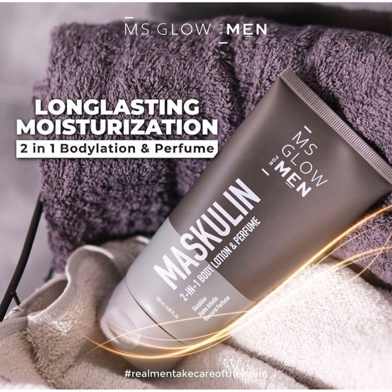 Jual Maskulin Ms Glow for Men exp 2026 | Shopee Indonesia