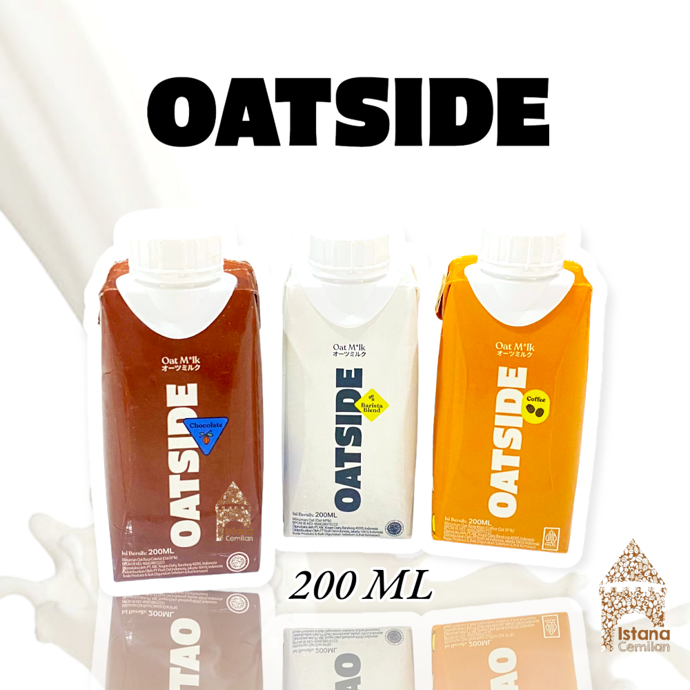 Jual OATSIDE Oat Milk Barista Blend / Coffee / Chocolate 200 ML ...