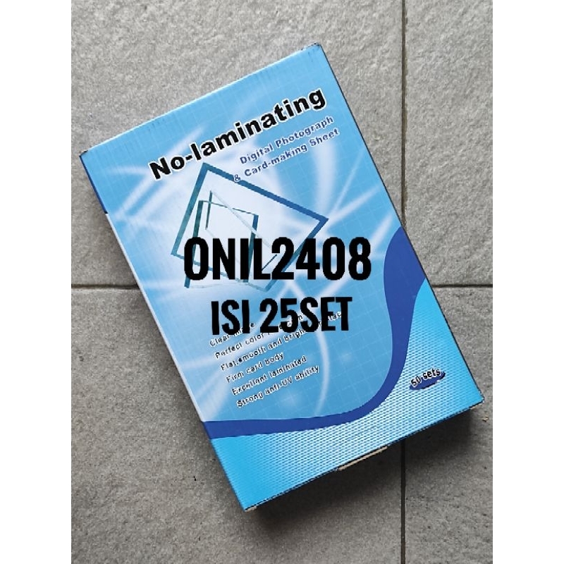 Jual Kertas PVC ID Card 0.76mm / PVC Sheet ID Card / Kertas ID Card isi ...