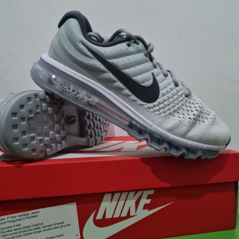 Jual ORIGINAL Nike Air Max 2017 Original New release no 43 | Shopee ...
