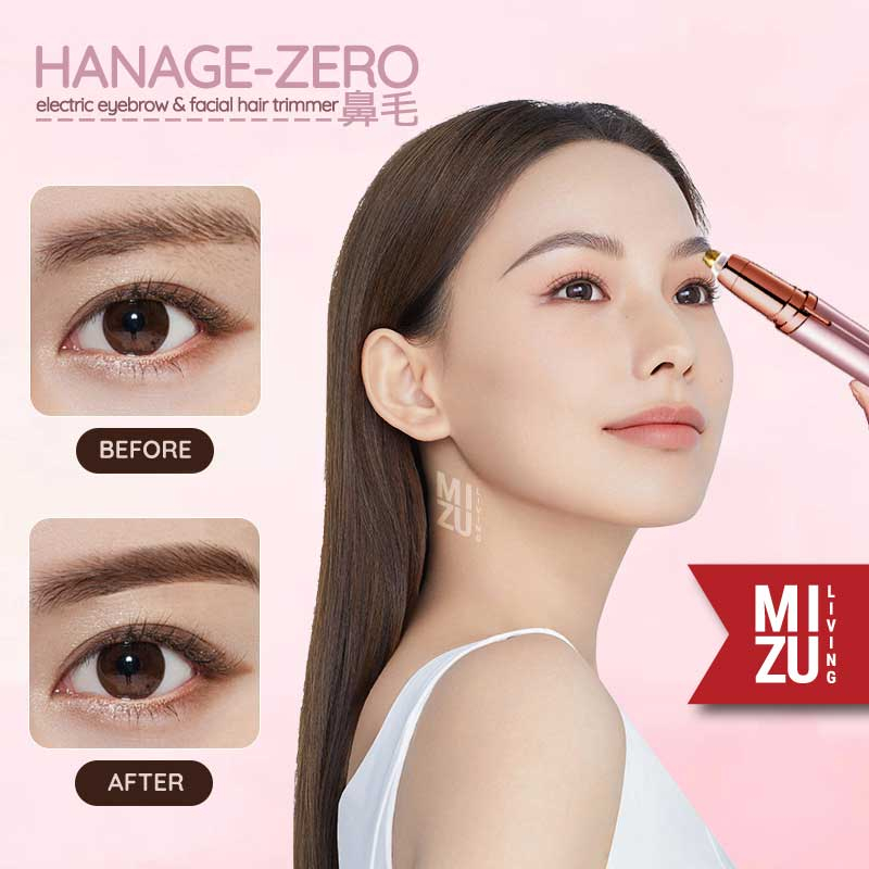Jual MIZU HANAGE-ZERO Rechargeable Electric Eyebrow & Facial Hair ...