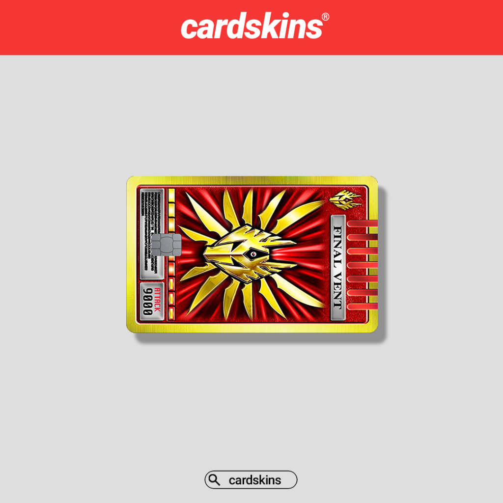 Jual FINAL VENT KAMEN RIDER SPECIAL HOLOGRAM | GARSKIN / STICKER KARTU ATM / SKIN KARTU ATM ...