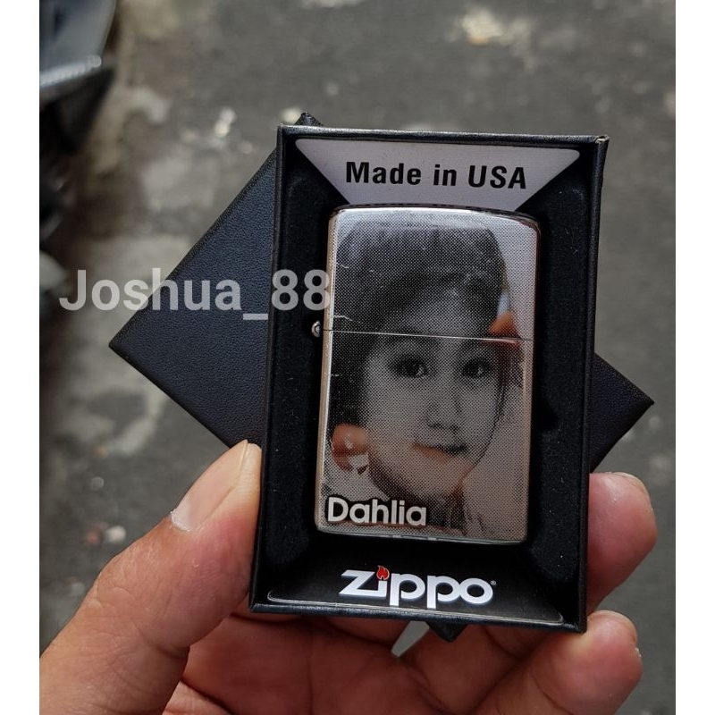 Jual Zippo Korek Api Custom Ukir Laser Foto Bisa Pesan Gambar/Foto ...