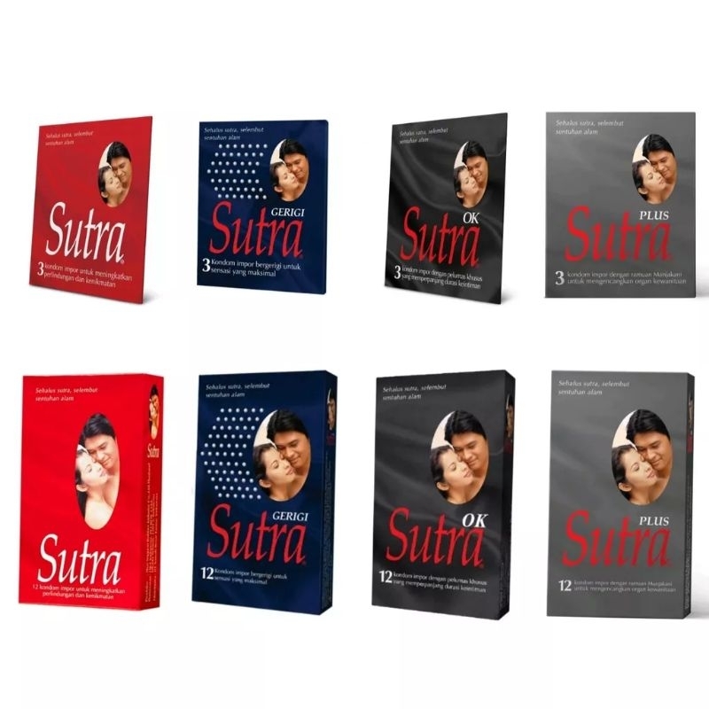 Jual KONDOM SUTRA ISI 3 & 12 (PRIVASI AMAN) | Shopee Indonesia