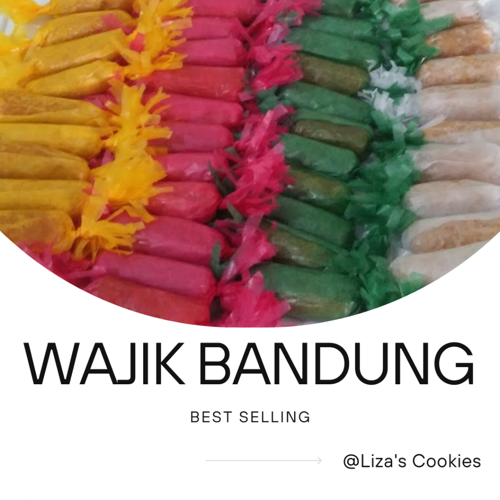 Jual Wajik Bandung 1KG | Fresh Homemade by Liza's Cookies | Shopee ...