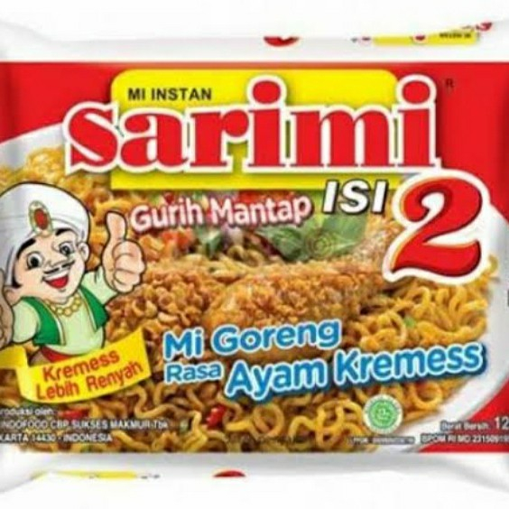 Jual Sarimi isi 2 Mie Goreng Rasa Ayam Kremes | Shopee Indonesia