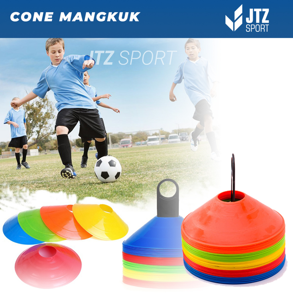 Jual Cone Model Mangkuk Bola Kaki Futsal Training Latihan Olahraga ...