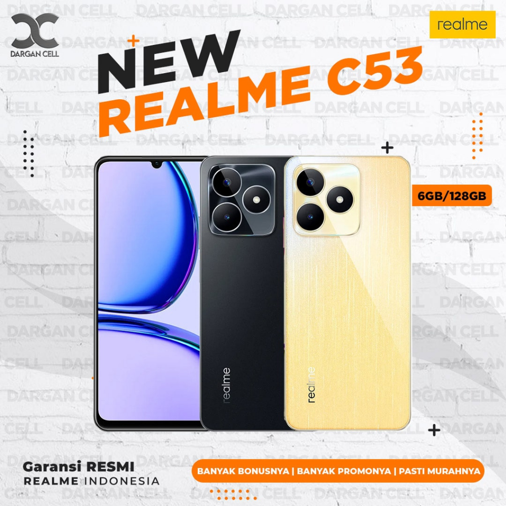Jual REALME C53 RAM 6GB + 6GB STORAGE 128GB GARANSI RESMI REALME 1 ...