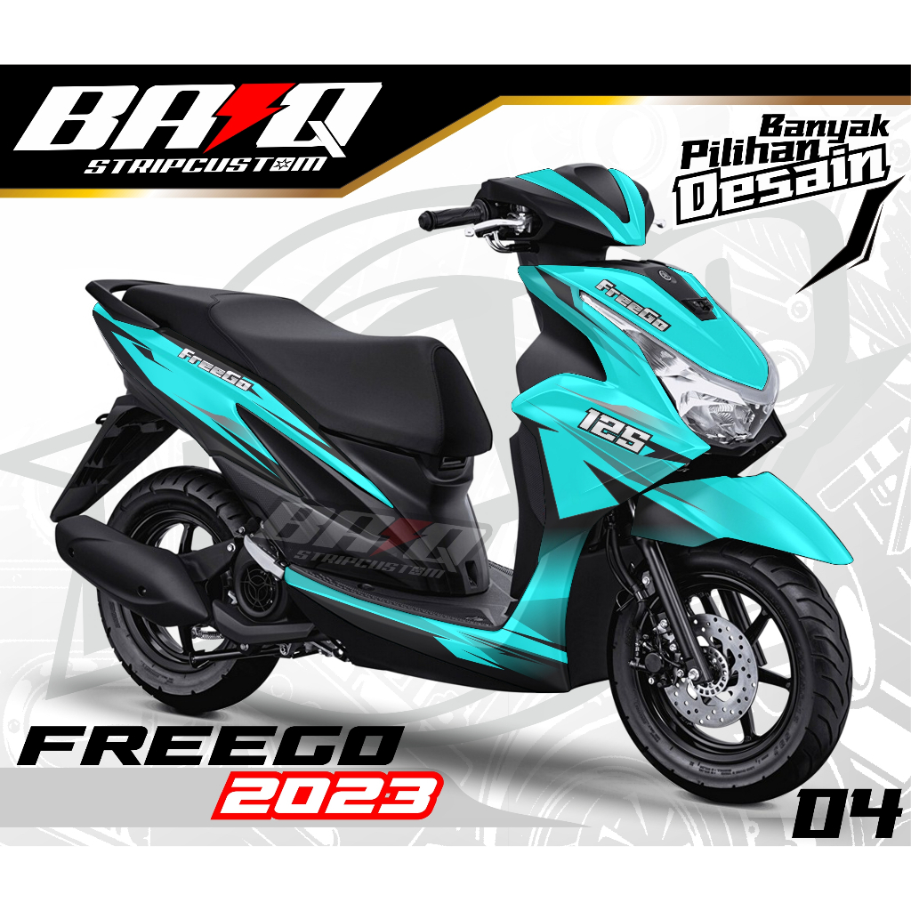 Jual DECAL FREEGO NEW 2023 - DECAL FULL BODY FREEGO 2023 KODE 04 GRAFIK ...