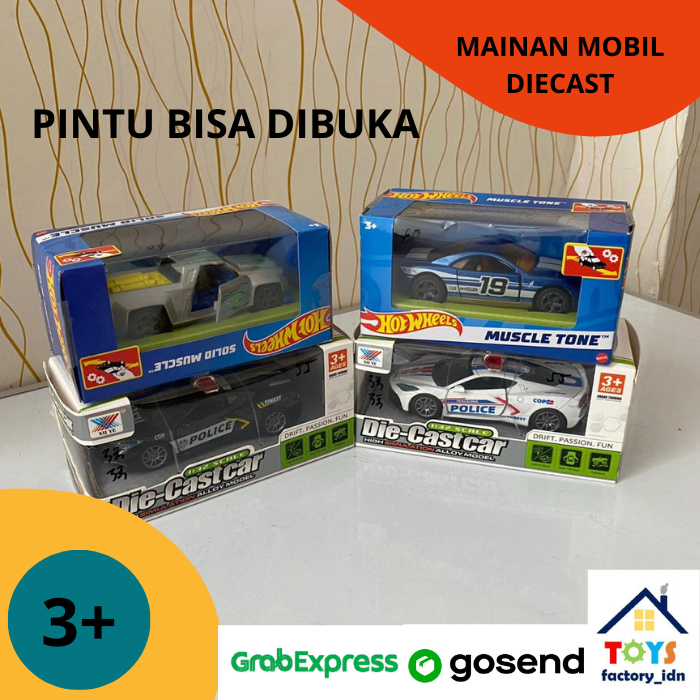 Jual Mainan Mobil Diecast Pintu Bisa Dibuka | Shopee Indonesia