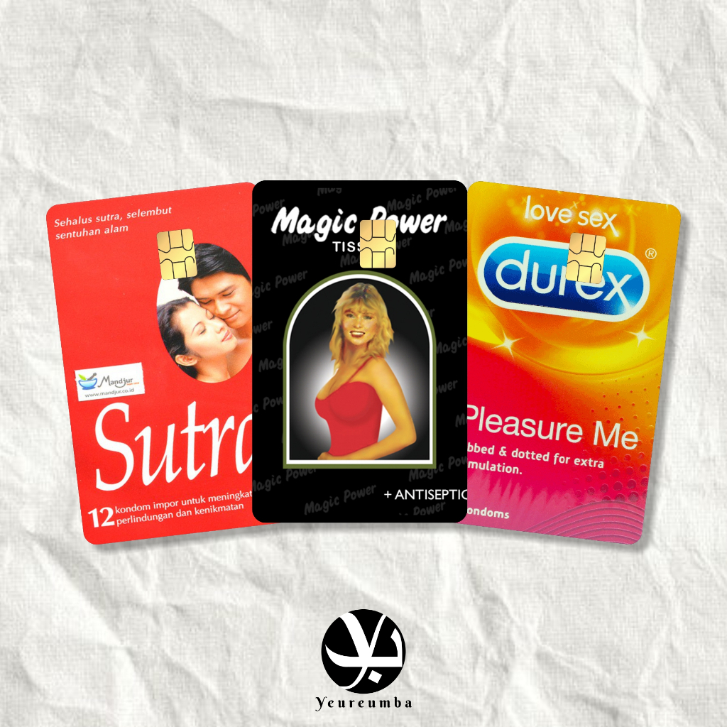 Jual STICKER ATM GARSKIN / STICKER KARTU ATM / SKIN KARTU ATM / DEBIT ...