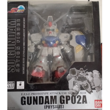 Jual SD Gundam Action Figure Gundam GP02A Mobile Suit Gundam 0083 Stardust Memory Bandai ...