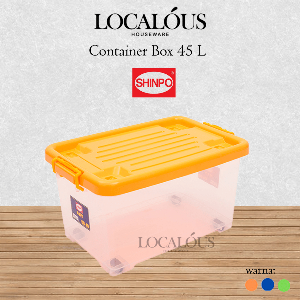Jual Shinpo 111 CB 45 Container Box Plastik 45 Liter | Shopee Indonesia