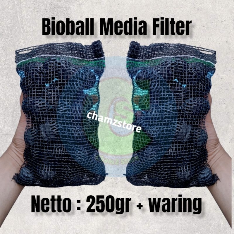 Jual bioball media filter aquarium 250gr / bioball media filter ...
