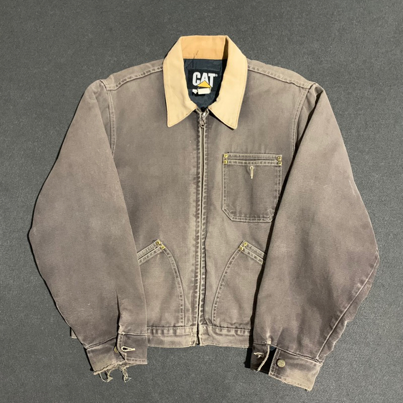 Jual [Caterpillar] Lot C731S Work Jacket Look Like Detroit | Shopee ...