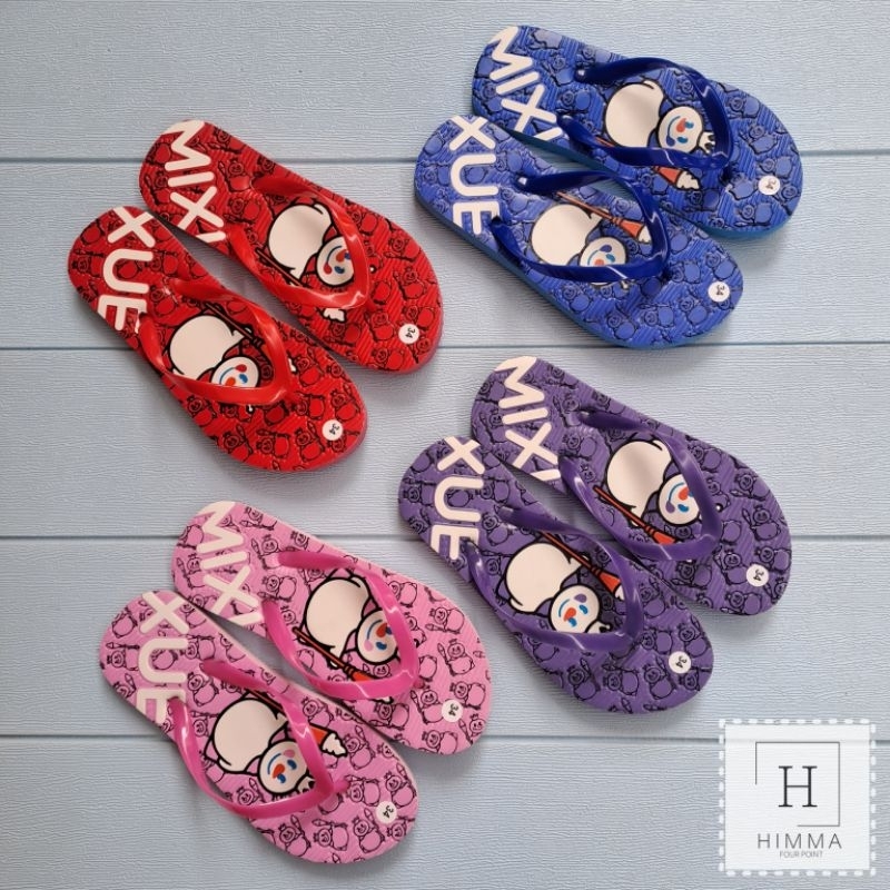 Jual SANDAL ANAK PEREMPUAN Jepit Spons Mixue | SANDAL BALITA | SANDAL ...
