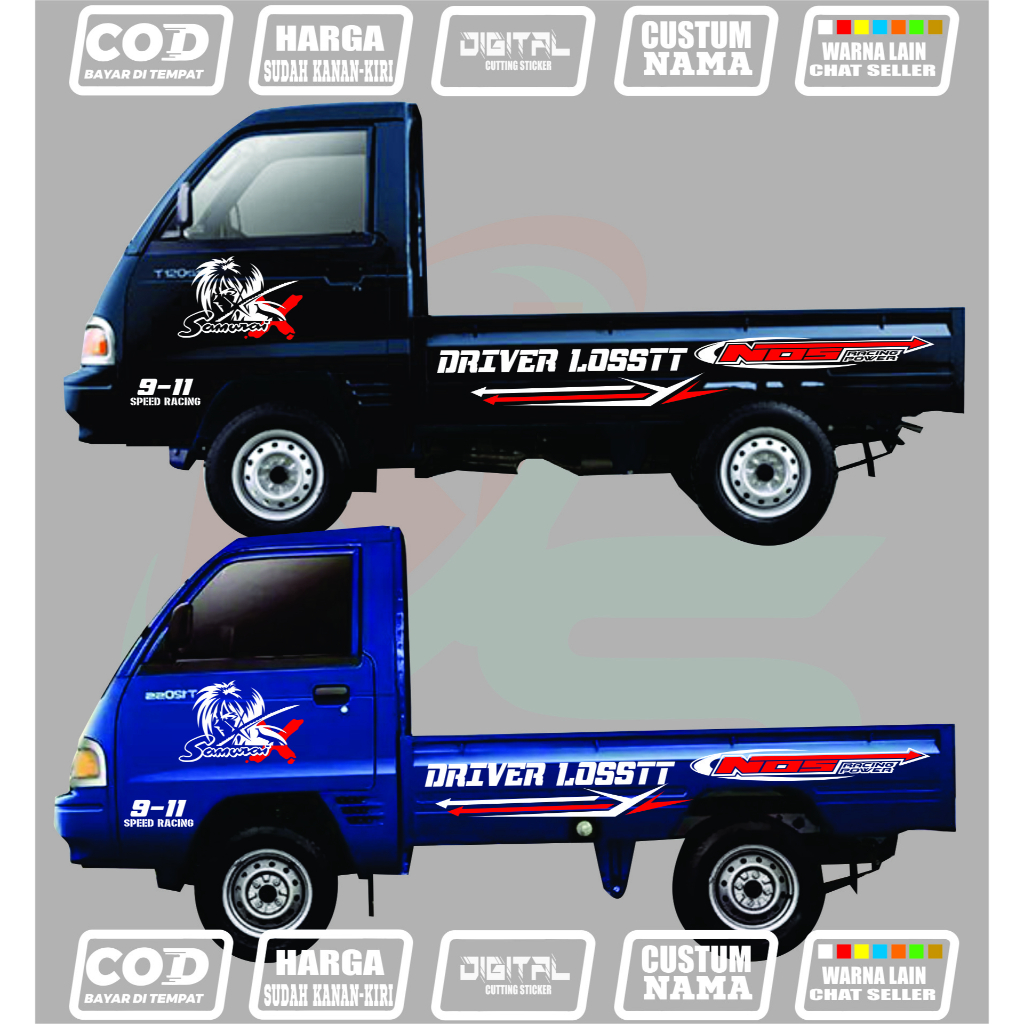 Jual Stiker mobil carry pick up terlaris MURAH KEREN PROMO DI TOKO KAMI ...