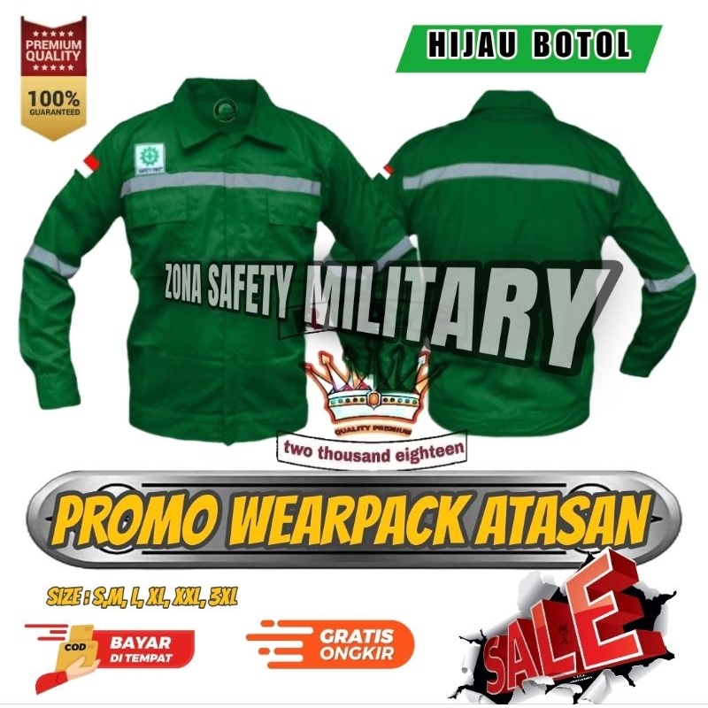 Jual Wearpack atasan proyek/las/kerja/lapangan murah | Shopee Indonesia