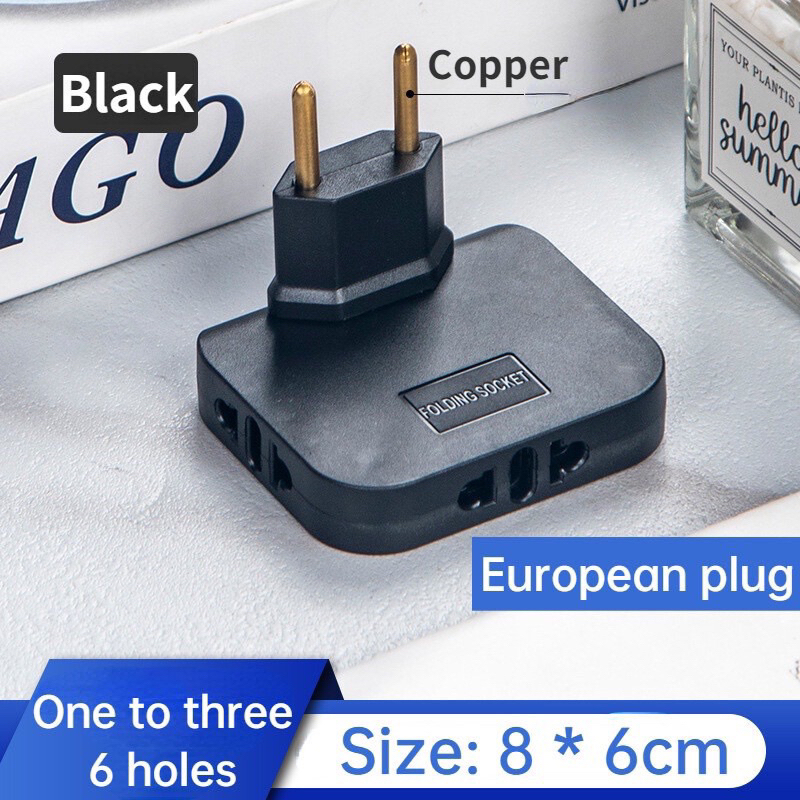 Jual MJ88 3in1 Power Socket Plug In Stop Kontak Steker Lipat Colokan ...