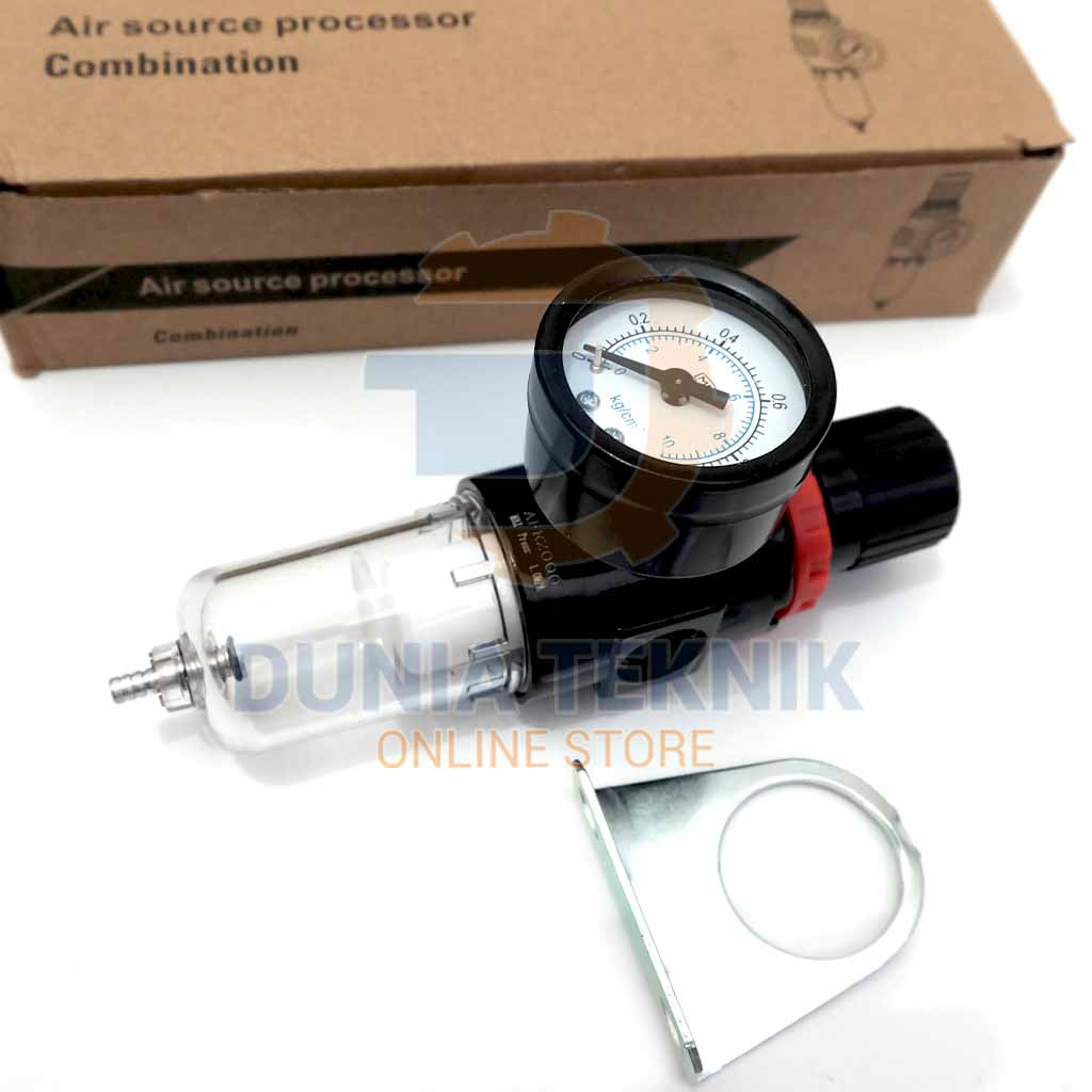 Jual Mini Air Control Unit 1/4" Filter Air Kompresor Udara Regulator ...