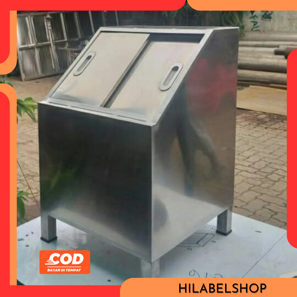 Jual Ice Bin Cabinet 50X50X75 / Tempat Es Batu / Counter Top Ice Bin ...
