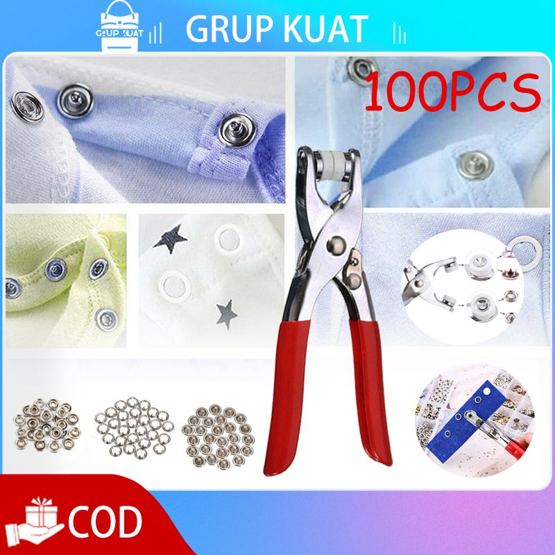 Jual Tang Kancing Snap Kancing Bengkok Plier Kancing Kancing Plastik ...
