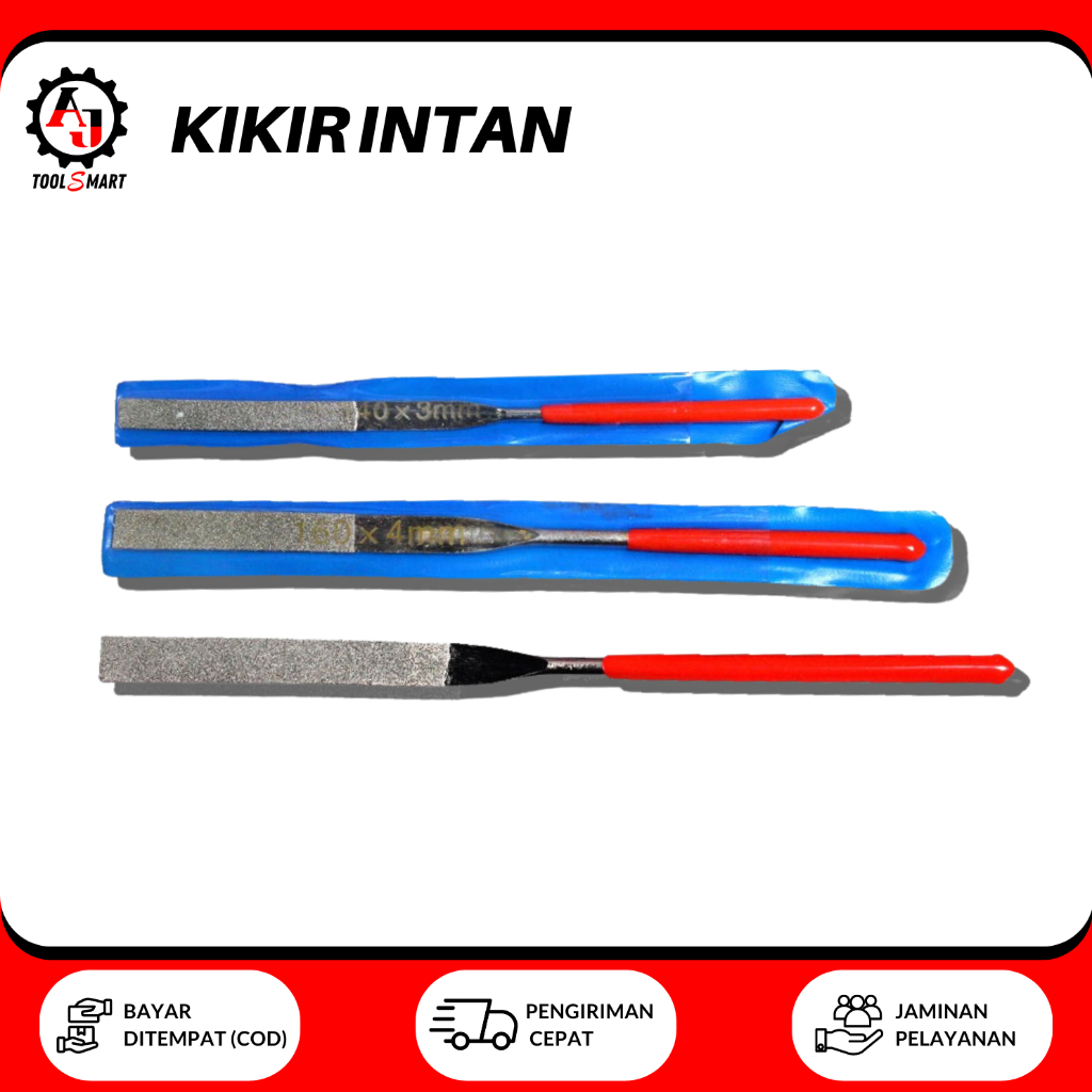 Jual Kikir Intan CPT National Ukuran 3" 4" 5" Kikir Diamond Model Flat ...