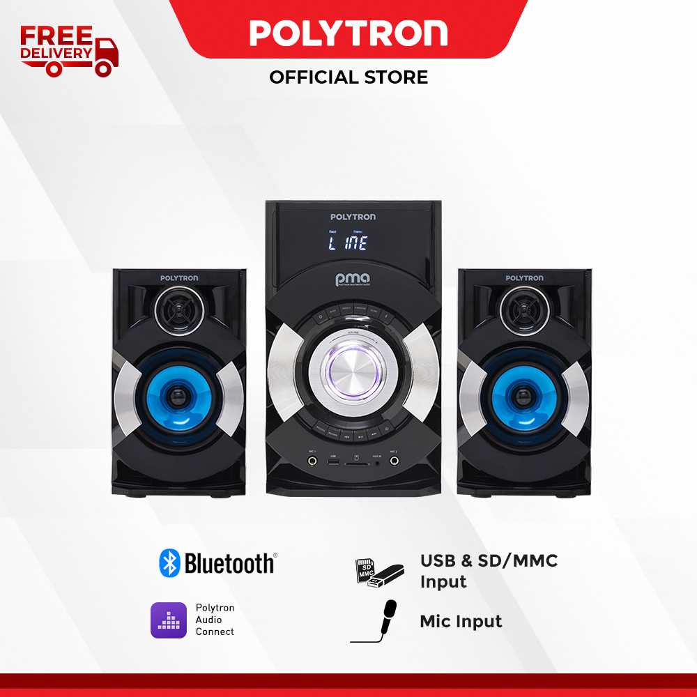 Jual POLYTRON Multimedia Speaker PMA 9527 /BA | Shopee Indonesia