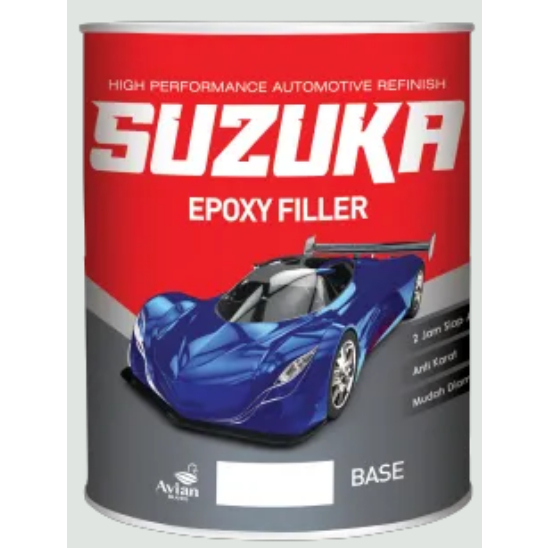 Jual CAT DASAR DEMPUL SEPEDA MOBIL EPOXY FILLER SUZUKA 1KG | Shopee ...