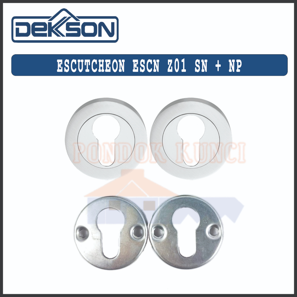Jual Penutup Ring Cylinder Kunci Model Bulat Dekkson ESCN Z01 SN + NP ...
