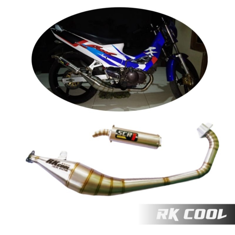 Jual knalpot rk cool - knalpot suzuki rk cool original scr1 racing ...