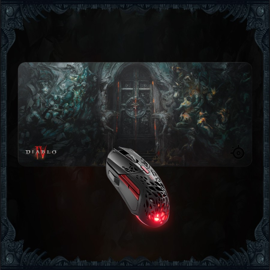 Jual Steelseries Diablo IV Edition Aerox 5 & QCK Heavy XXL | Shopee ...