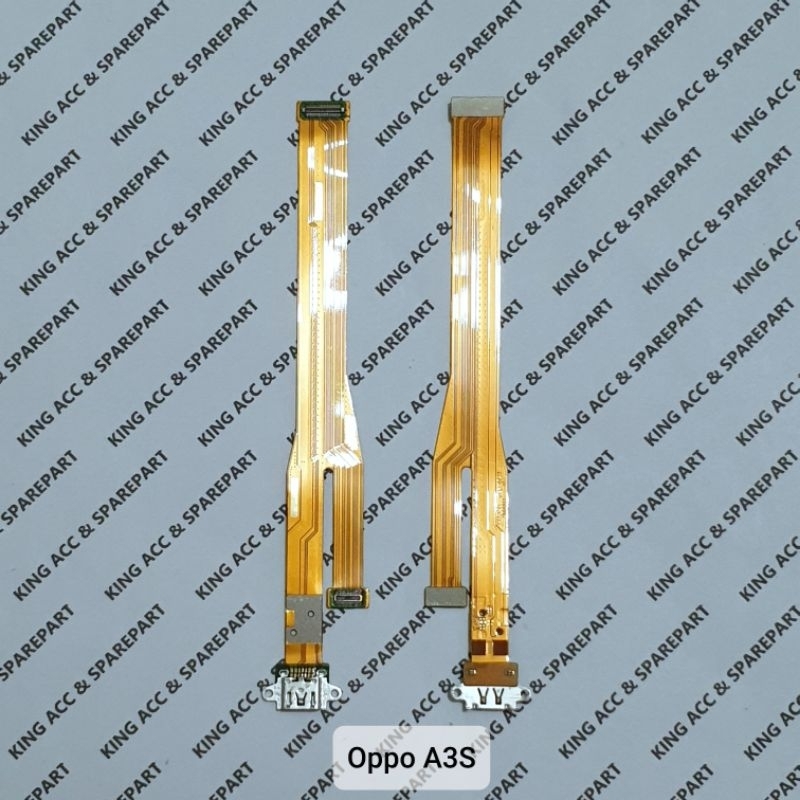 Jual FLEXIBEL FLEXIBLE FLEKSIBEL OPPO A3S CON CONNECTOR KONEKTOR TC CAS ...