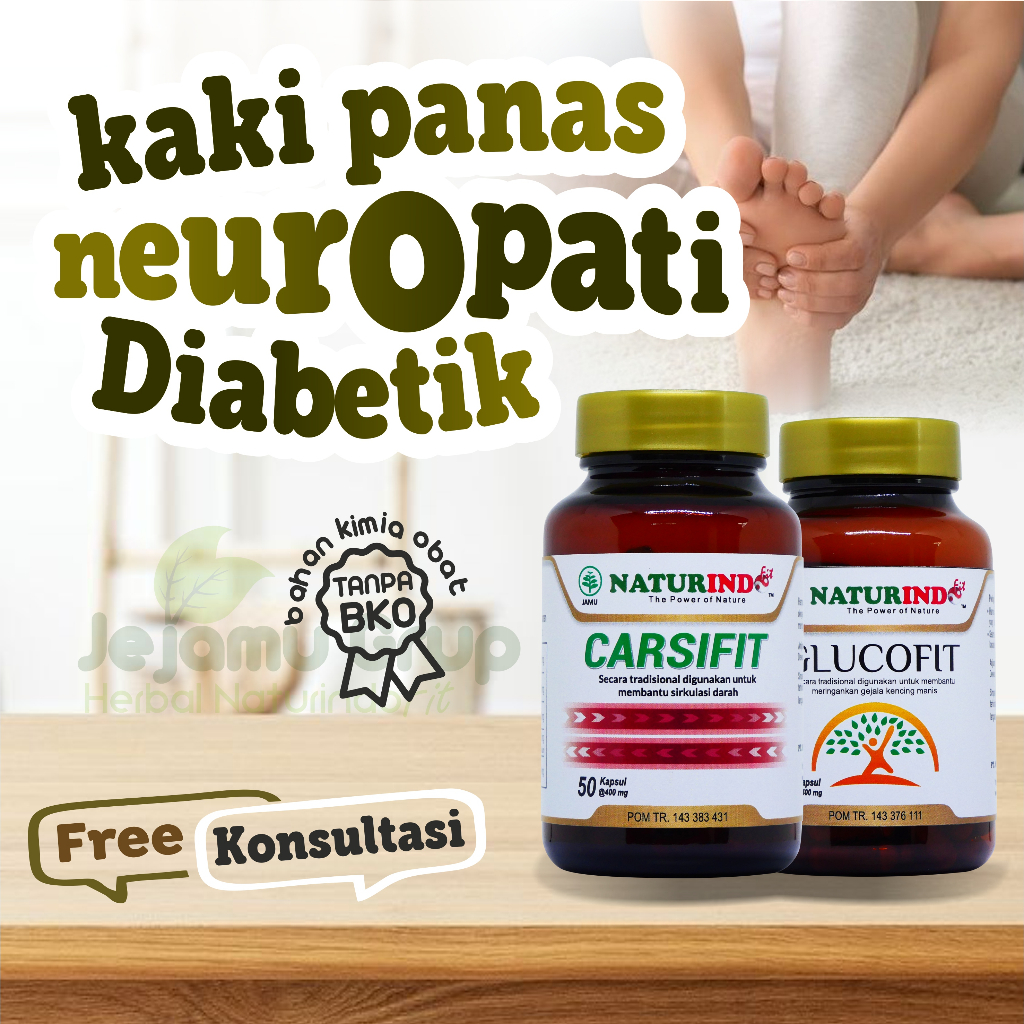 Jual Obat Kaki Panas Neuropati Diabetik Terasa Terbakar Diabetes Syaraf ...