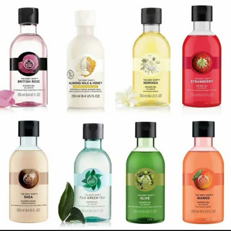 Jual ORIGINAL! The Body Shop Shower Gel/ Shower Cream 250ml | Shopee ...
