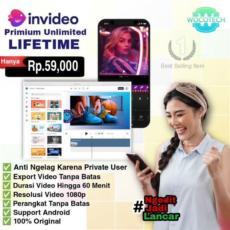 Jual Invideo Premium Unlimited Lifetime - Private | Shopee Indonesia
