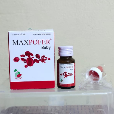 Jual Maxpofer Baby 15 ml - Maxpofer Drops - Suplemen Vitamin Zat Besi ...