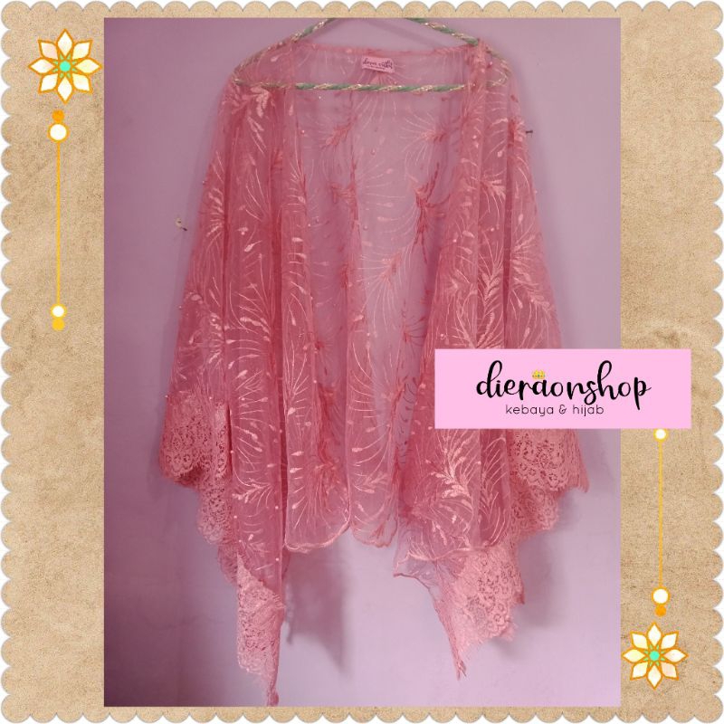 Jual CARDY BROKAT OUTER KEBAYA MODERN PESTA TULE KONDANGAN BROKAT ...