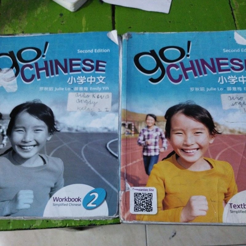 Jual go chinese 2nd edition textbook dan workbook ( sudah dapat 1set ...