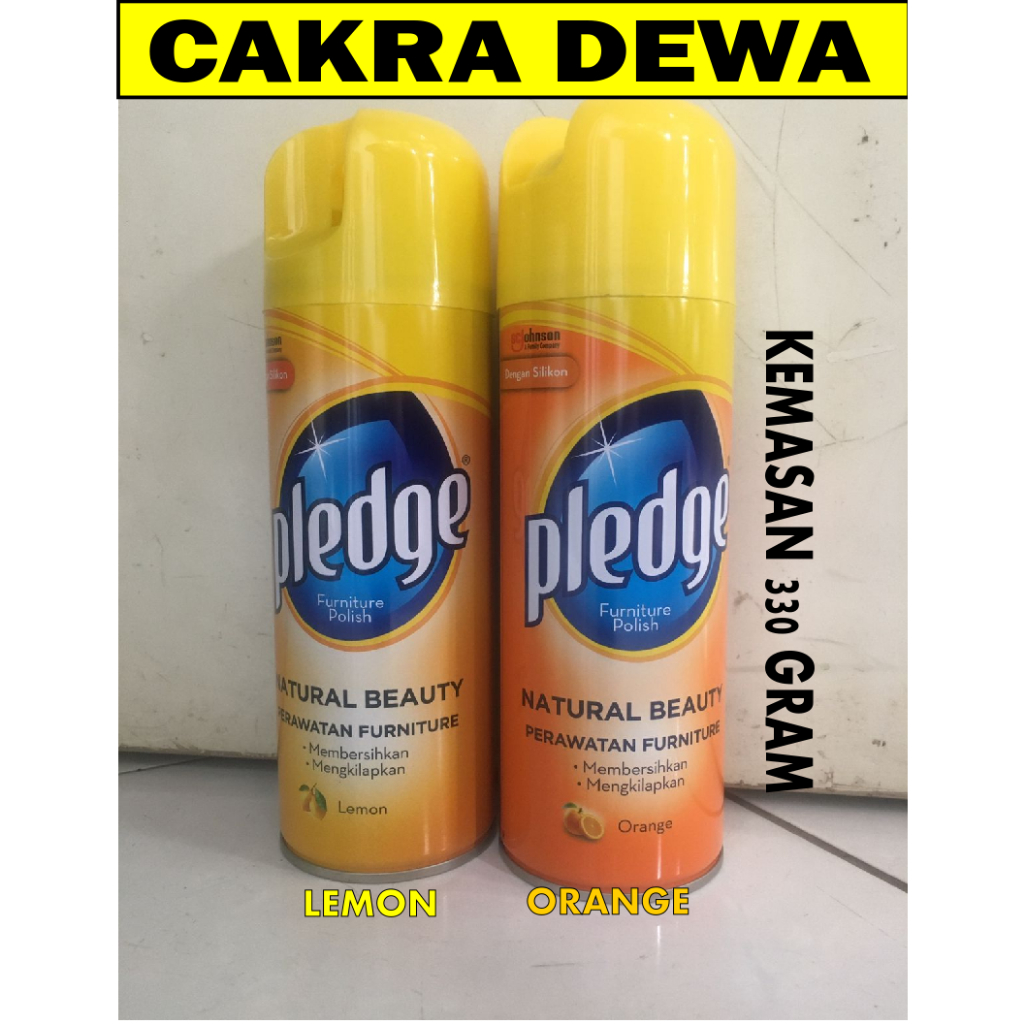 Jual PLEDGE Aerosol Orange Dan Lemon Furniture Polish Pembersih ...