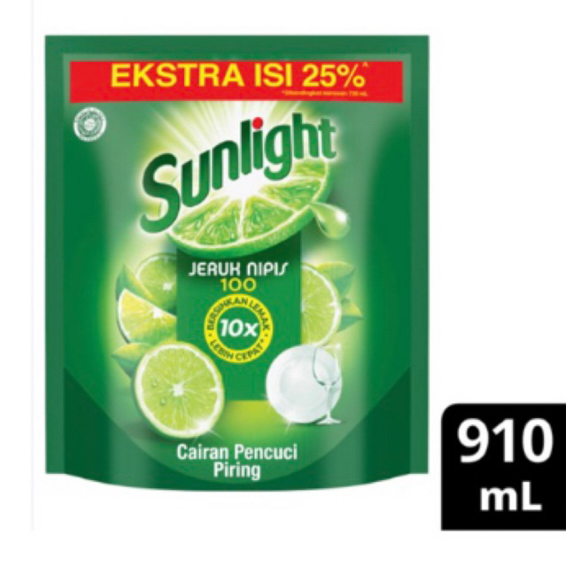 Jual Sunlight Pencuci Piring Lime 910mL | Shopee Indonesia