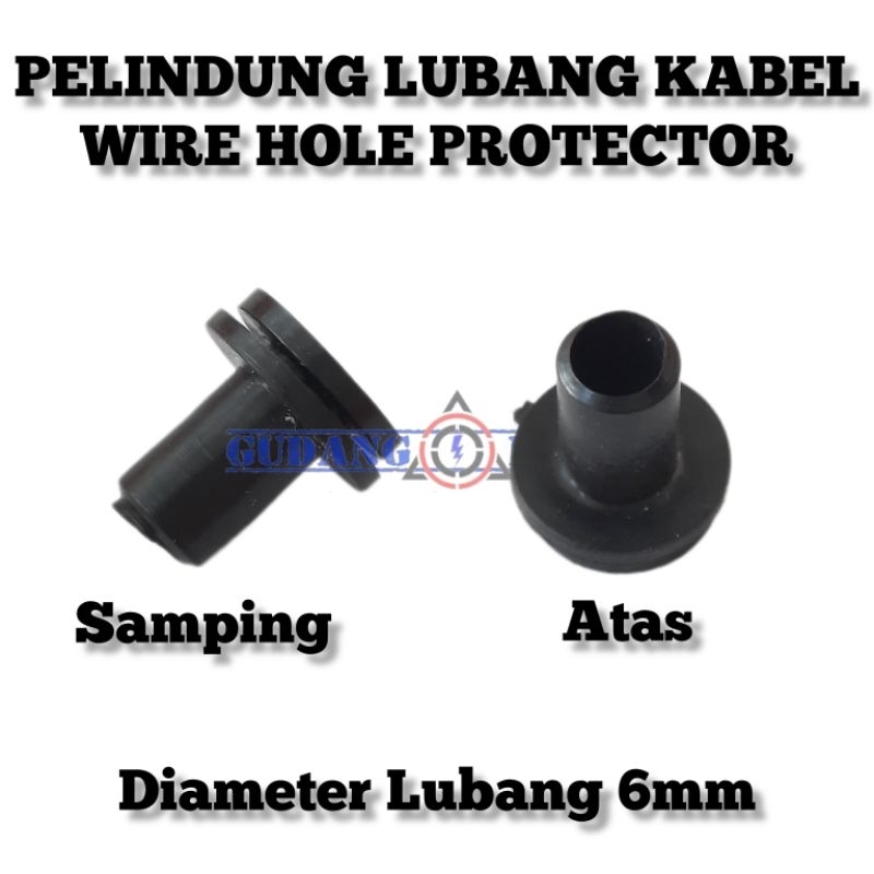 Jual Karet Pelindung Lubang Kabel Power Box Panel Wire hole Protector ...