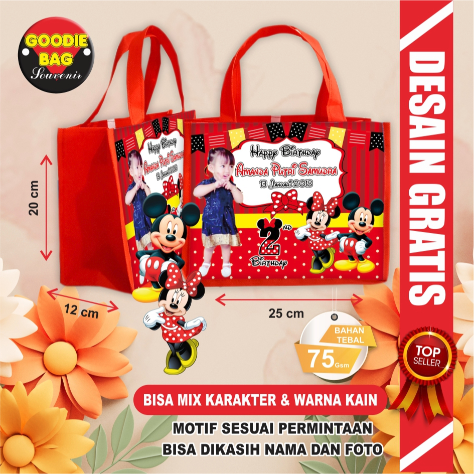 Jual TAS ULANG TAHUN / TAS ULTAH / TAS ULTAH TERLARIS / GOODIE BAG ...