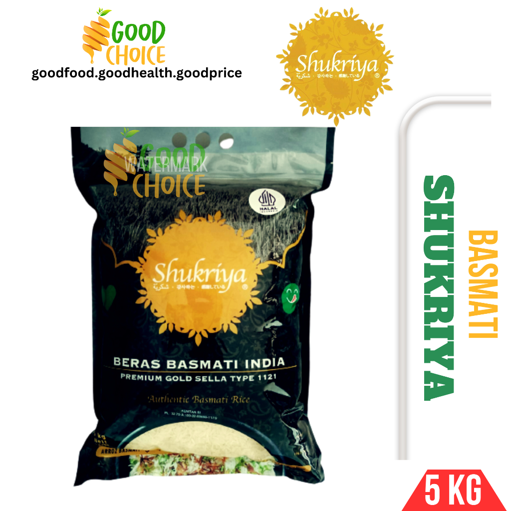 Jual Shukriya Basmati Rice / Beras Basmati - 5kg | Shopee Indonesia