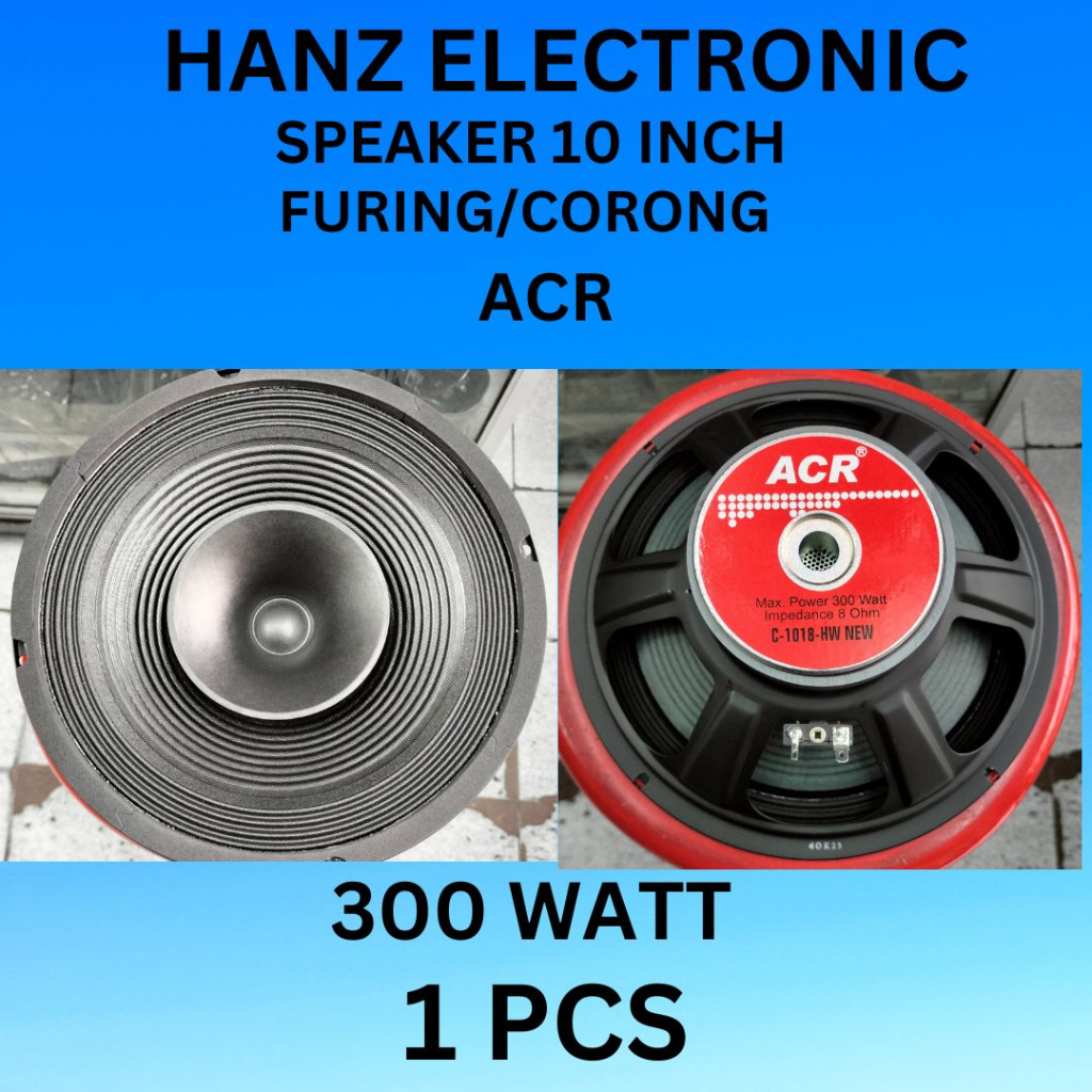 Jual SPEAKER ACR 10 INC FULL RANGE C 1018 HW C-1018-HW NEW FULLRANGE INCH | Shopee Indonesia