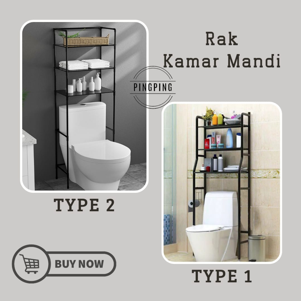 Jual Rak toilet / Rak WC / Rak kamar mandi / Rak tempat tissue sabun ...
