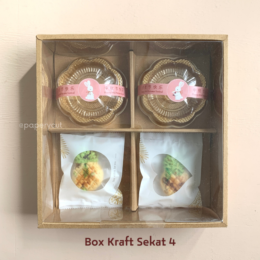 Jual Box Dus Sekat Packaging Hampers Mochi Kue Bulan Mooncake Cake ...