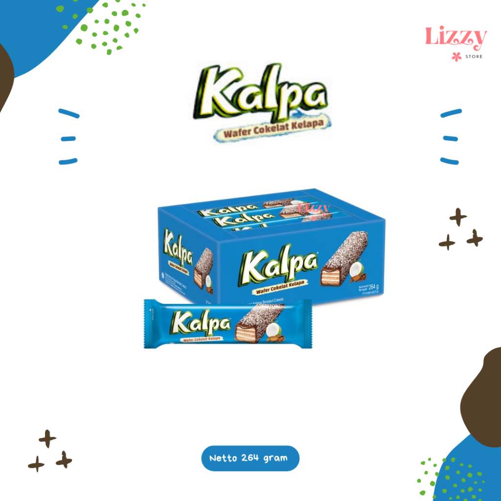 Jual Kalpa Wafer Cokelat Kelapa Kemasan 1 Box | Shopee Indonesia