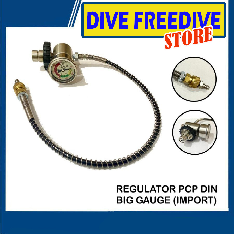 Jual Regulator Pengisian PCP Air Filling Import Din Big Gauge Manometer ...