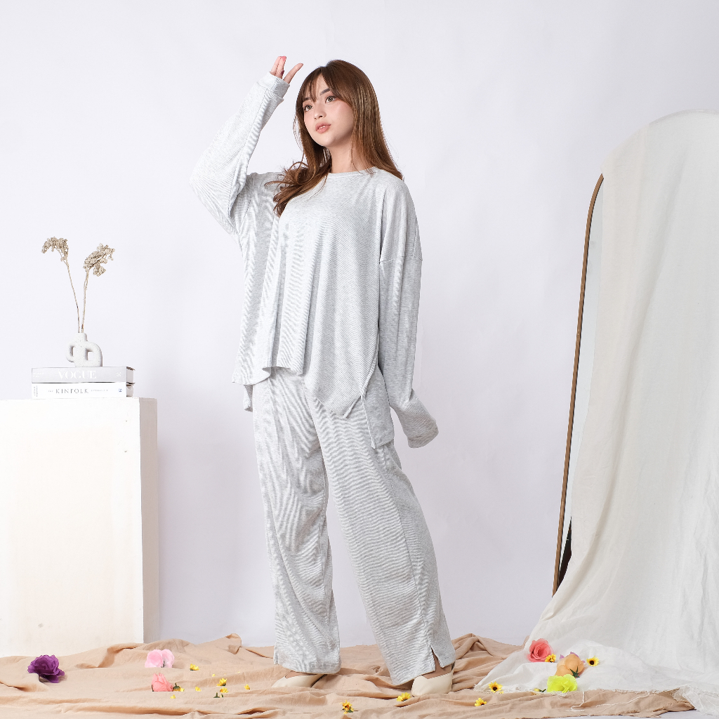 Jual VICA ONE SET - ONESET BAHAN KNIT KATUN - ONESET BAHAN KNIT ...